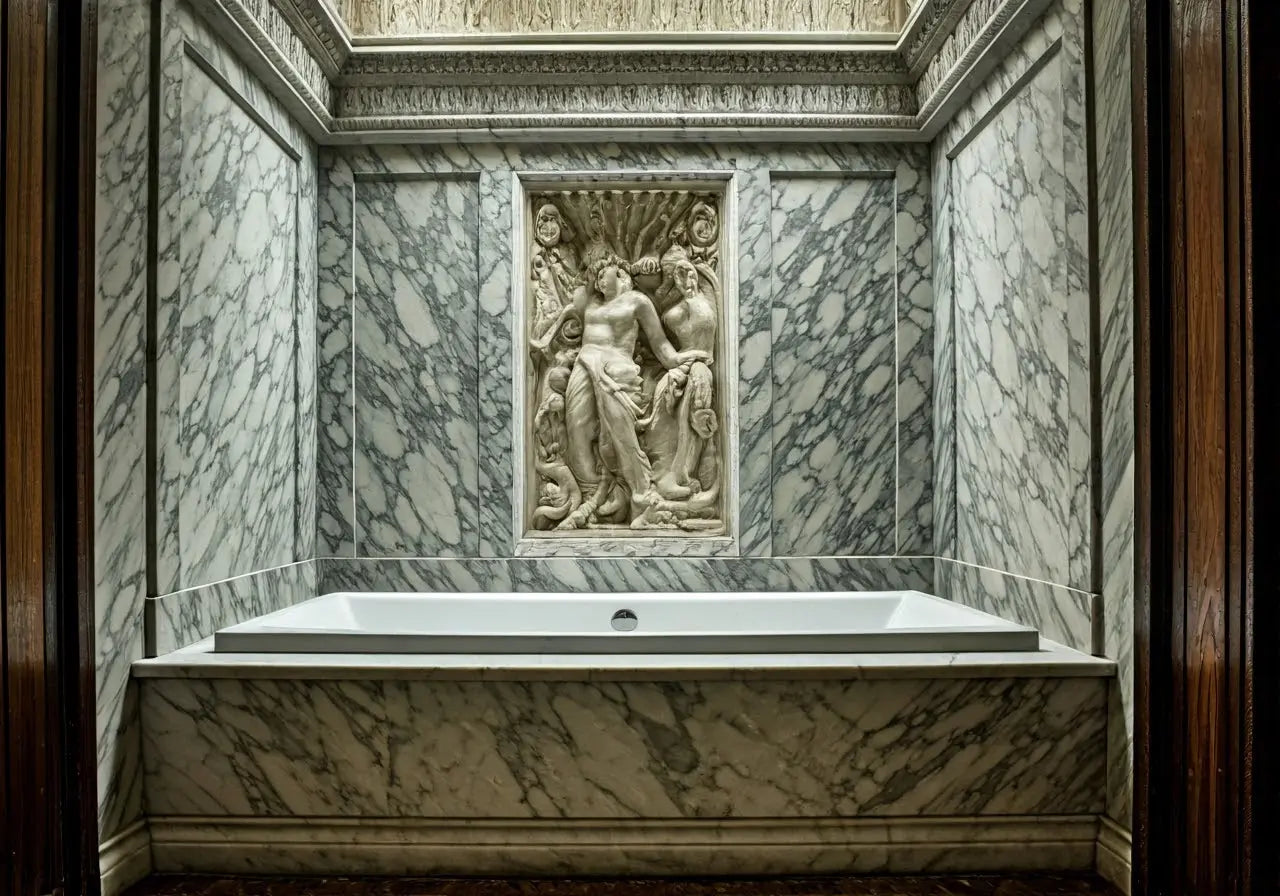 7 Stunning Statuary Marble Ideas for a Luxurious Bathroom – Tilehouz