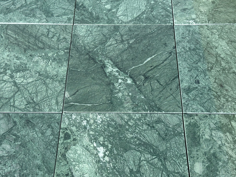 Empress Green Marble Tile 12x12 Polished – Tilehouz