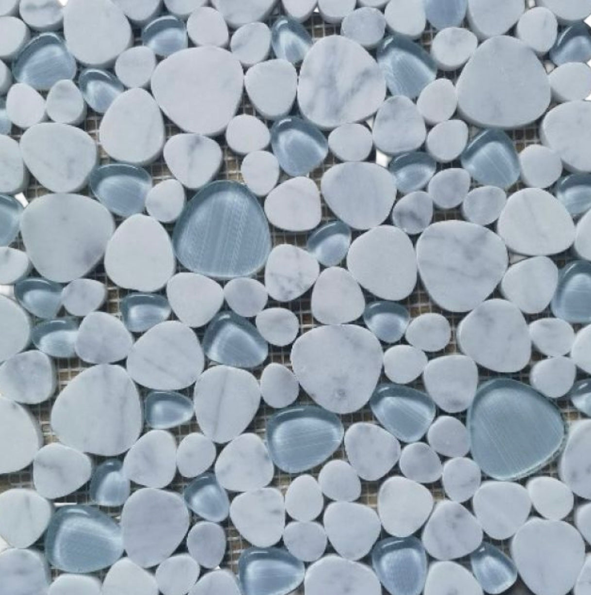 Peach Carrara Blue 12x12 – Tilehouz