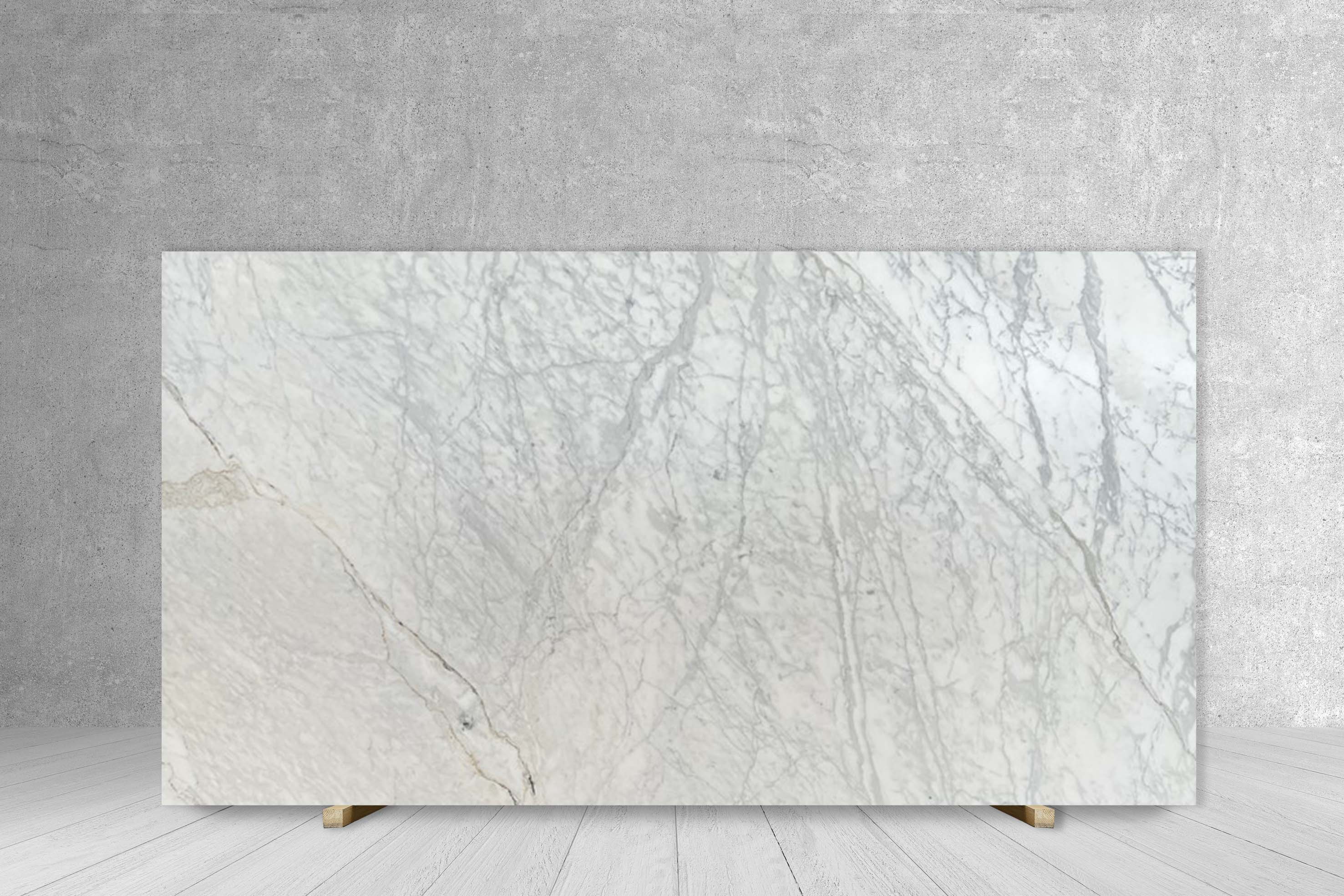 MARBLE CALACATTA TAPATITA HONED SLAB 3/4 100 x 72 – Tilehouz