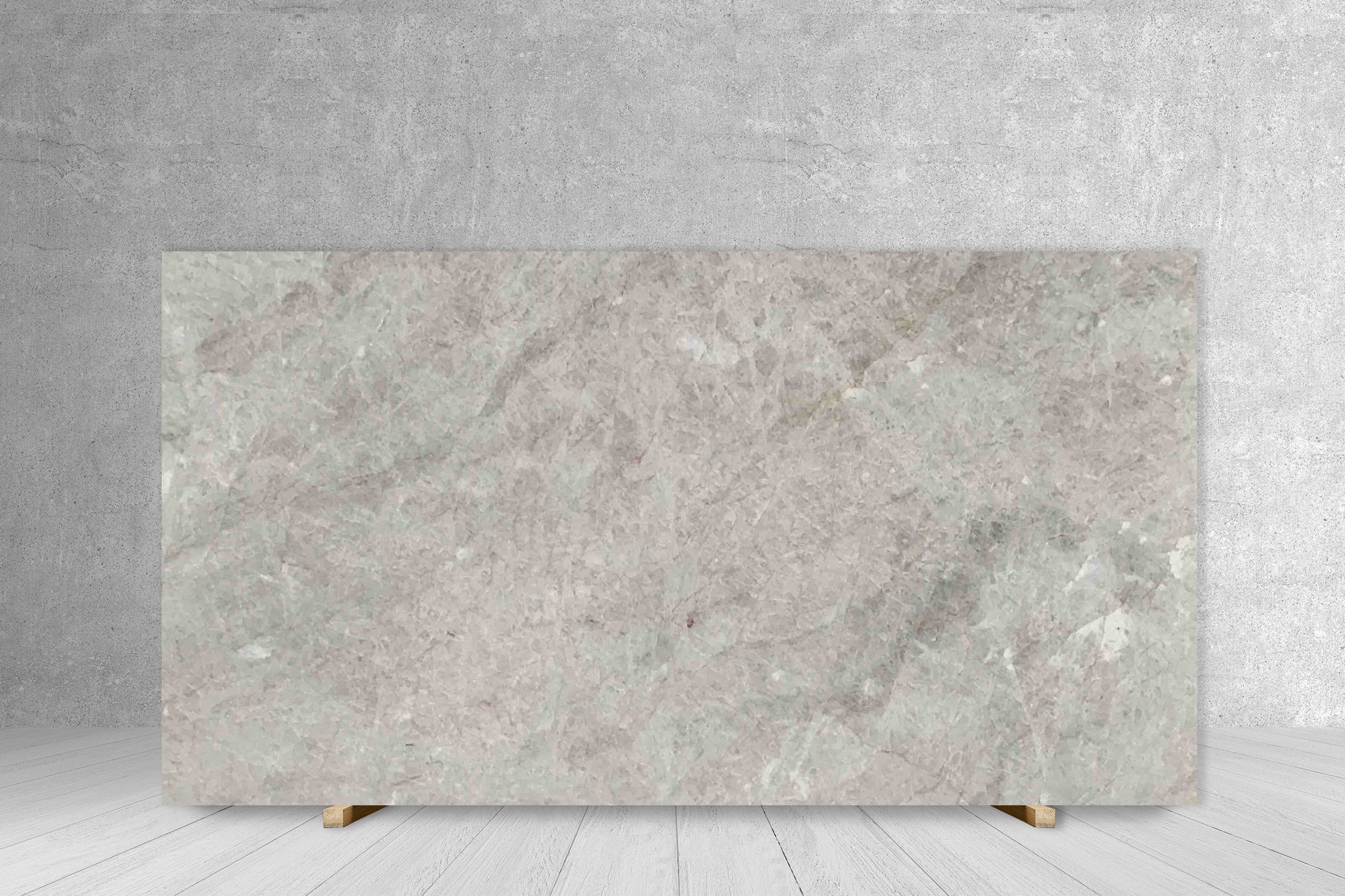 QUARTZITE GHIACCIO POLISHED SLAB 3/4 116 x 62 – Tilehouz