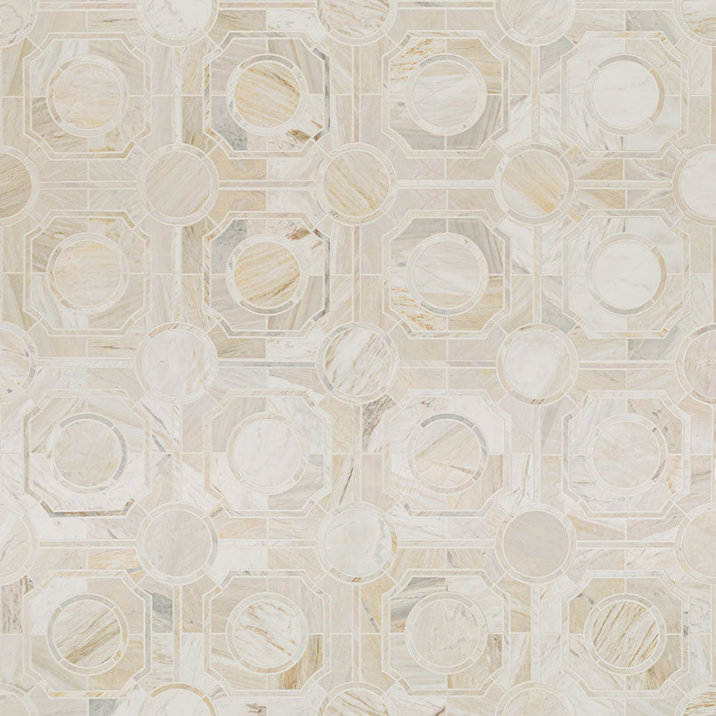 ATHENA GOLD MARBLE REGENCY POLISHED MOSAIC – Tilehouz