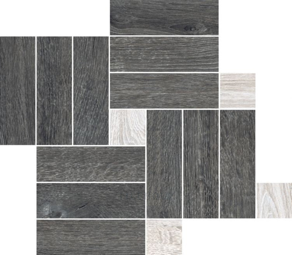 OB08 Black Mosaic Porcelain Tile – Tilehouz
