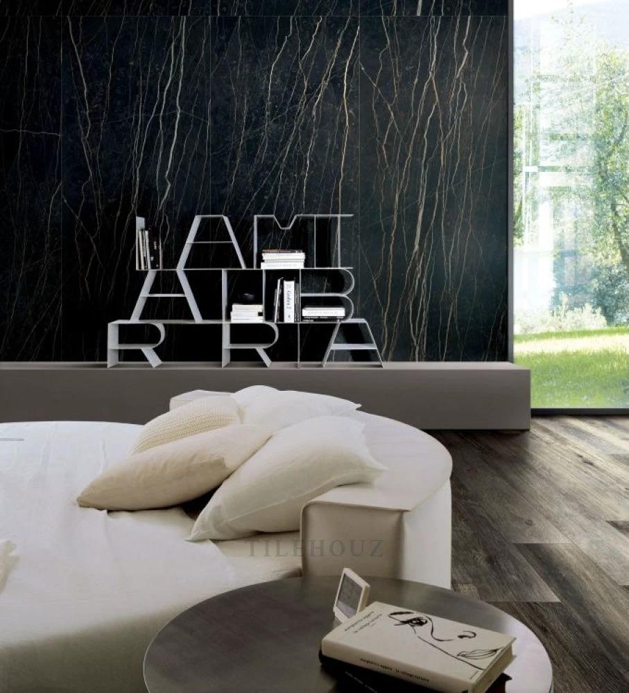 Prexious Thunder Night Glossy 24 x 48 Porcelain Tile – Tilehouz