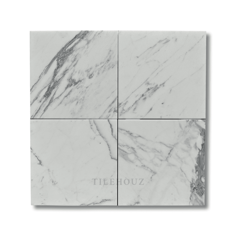 Statuary Premium Italian Marble 12x12 Tile Polished&Honed – Tilehouz