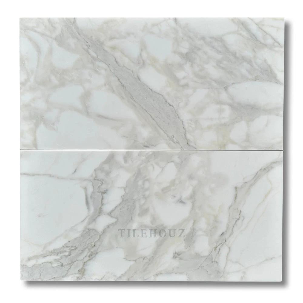 Calacatta Gold Marble 18x36 Tile Polished&Honed – Tilehouz